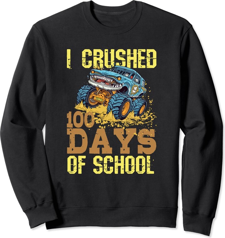 100th Days of School Teacher Appreciation Gifts Retro I Crushed 100 ...