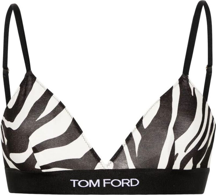 Tom Ford Optical Zebra Printed Modal Signature Bra - ShopStyle