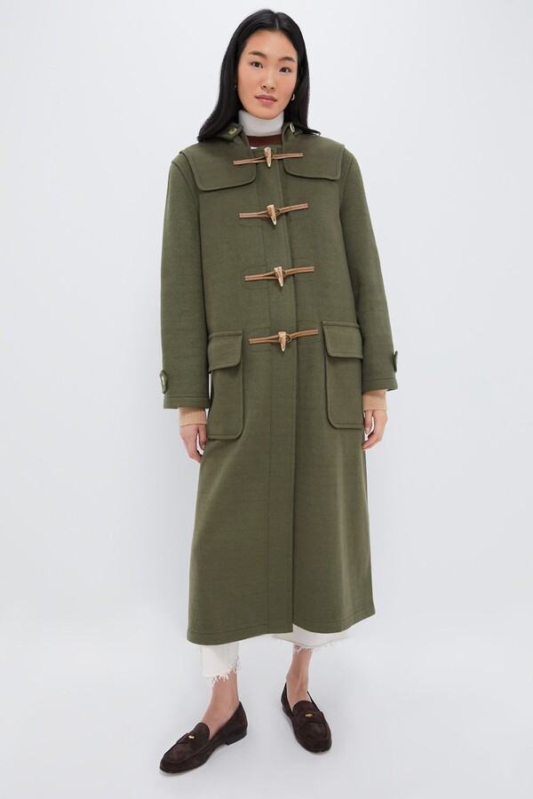 Tuckernuck Olive Green Arthur Toggle Coat - ShopStyle Outerwear