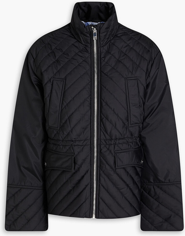 Ganni Quilted ripstop jacket - ShopStyle