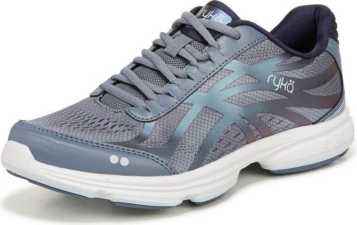 Ryka Womens Devotion Plus 3 Walking Shoe Flintstone Blue Fabric 11 W ...