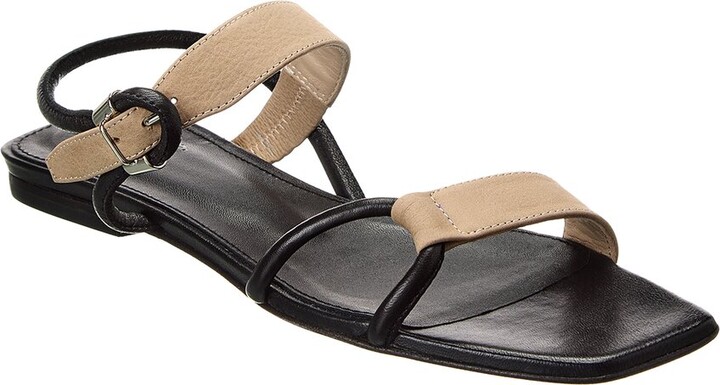 Theory Tubular Leather Sandal - ShopStyle