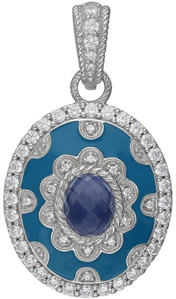 Judith Ripka Sterling Gemstone and Diamonique Enhancer - ShopStyle Charms