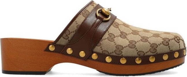 Gucci GG Pattern Clogs - ShopStyle Flip Flop Sandals
