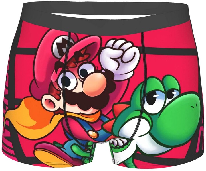 Zhengjianwei Rad Super Mario Men'S Boxer Briefs Shorts Soft Fit Cool ...