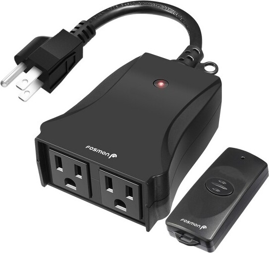 Fosmon WavePoint [ETL Listed] US Outlet Plug with Wireless Remote ...
