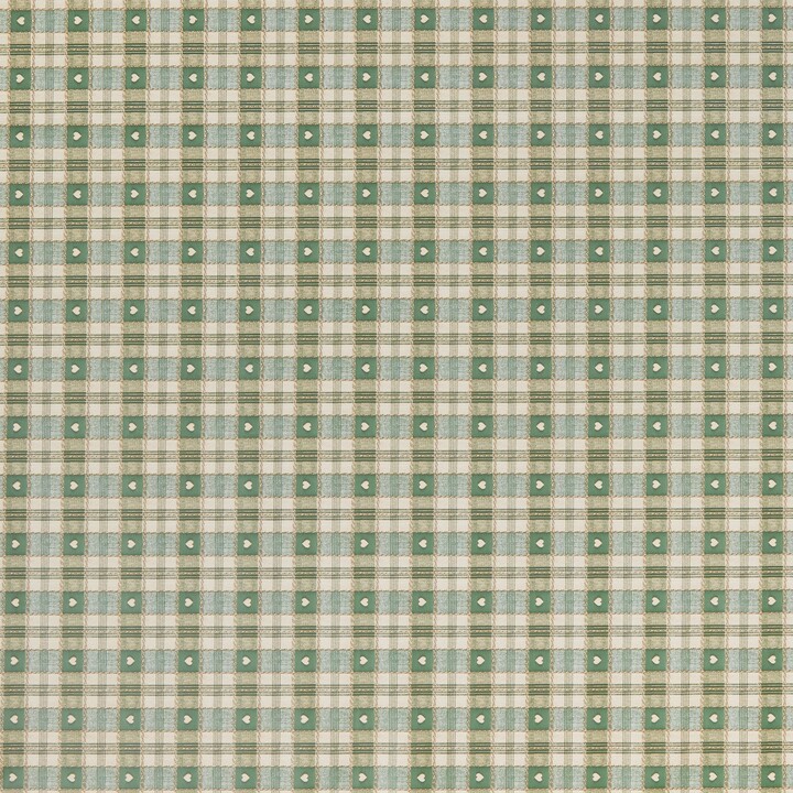 Dunelm By the Metre Green Hearts PVC Fabric Green - ShopStyle Decor