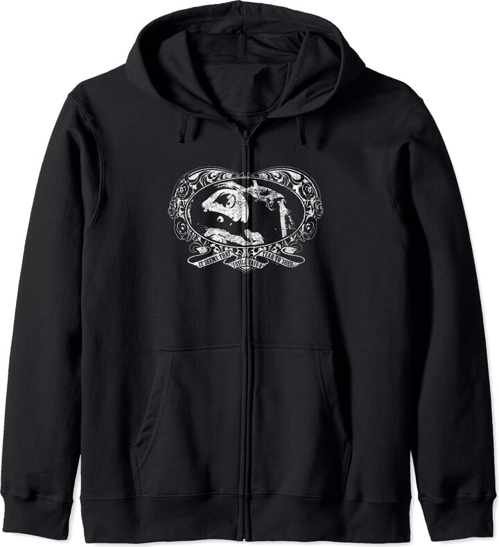 Corpse Bride Seems I Still Have A Tear To Shed Vintage Faded Zip Hoodie ...