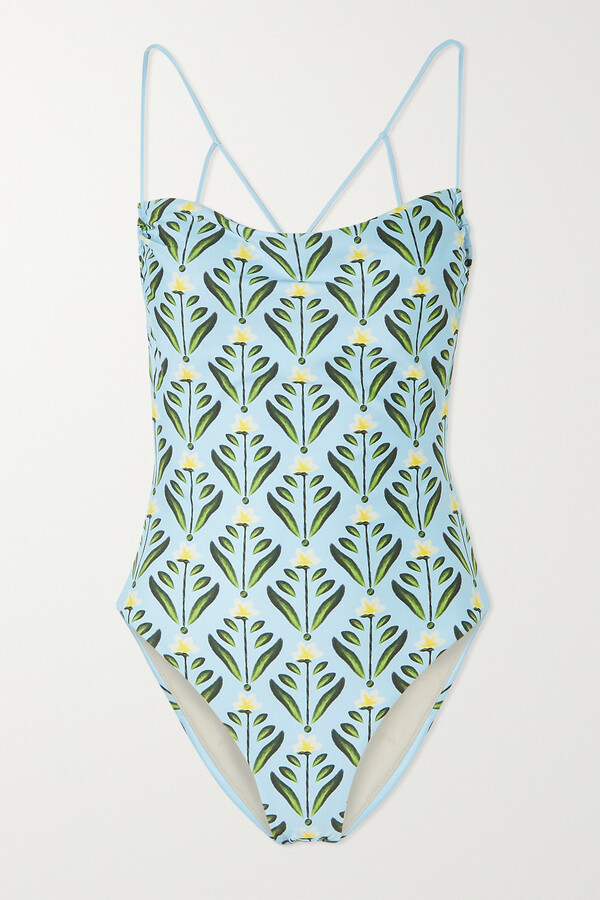 Agua by Agua Bendita + Net Sustain Cerámica Margarita Floral-print ...