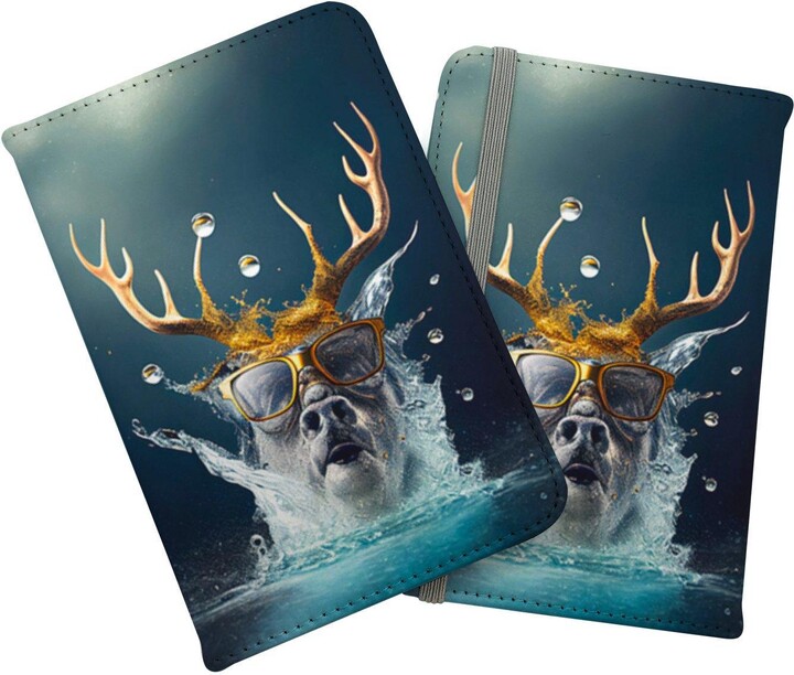 Warren Reed - Designer Stag With Glasses Splashart Passport Cover ...