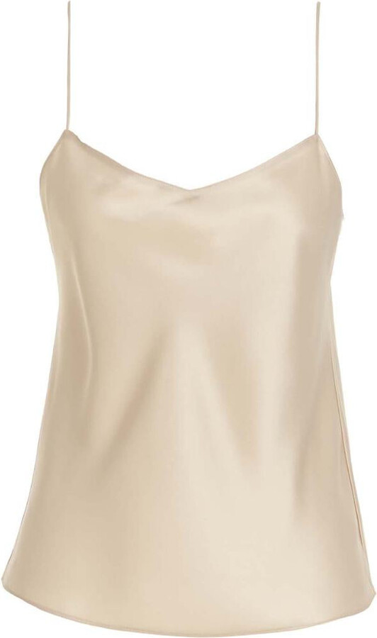 Theory Satin top - ShopStyle