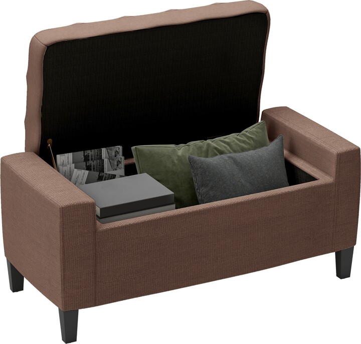 Homcom Deluxe Modern Living Room Furniture Lounger with Large Inside ...