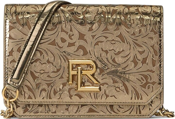 Ralph Lauren Collection mini RL 888 Tooled crossbody bag - ShopStyle