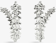 Shaun Leane Womens Silver Serpent Trace Sterling Silver Mini Hoop ...