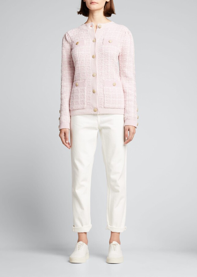 LoveShackFancy Rollins Tweed Jacket - ShopStyle