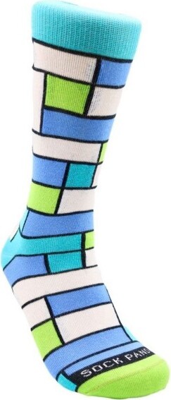 Rectangle Block Pattern Socks for Tweens from the Sock Panda (Tween ...