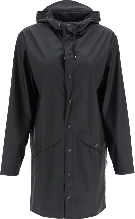 Rains long rain jacket - ShopStyle