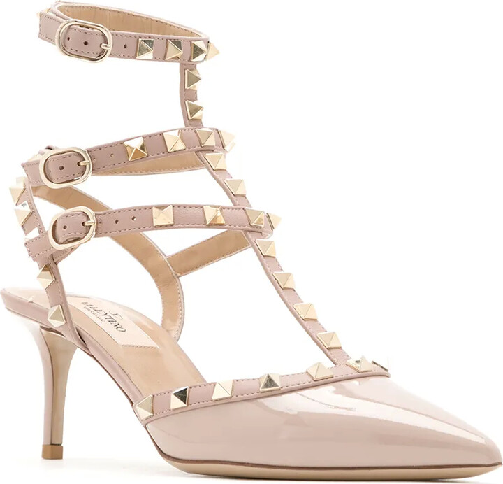Valentino Garavani Rockstud 65mm caged pumps - ShopStyle