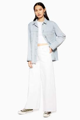 Fashion Look Featuring Topshop Denim Jackets and Levi's Distressed ...