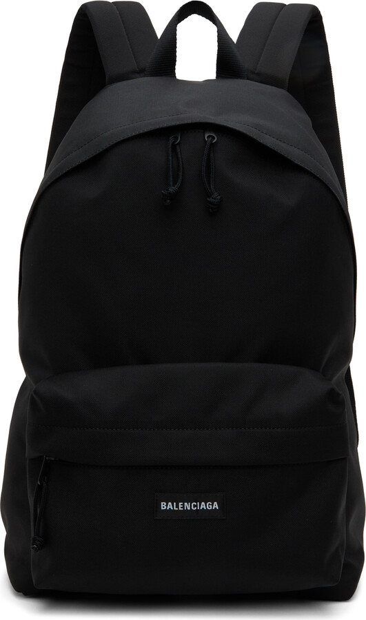 Balenciaga Black Explorer Backpack - ShopStyle