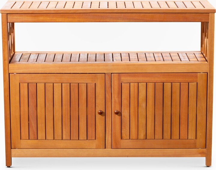 Eucalyptus Outdoor Sideboard Buffet Table - ShopStyle