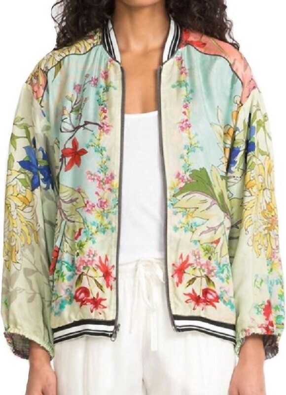 Johnny Was Mizumi Bomber Jacket - ShopStyle