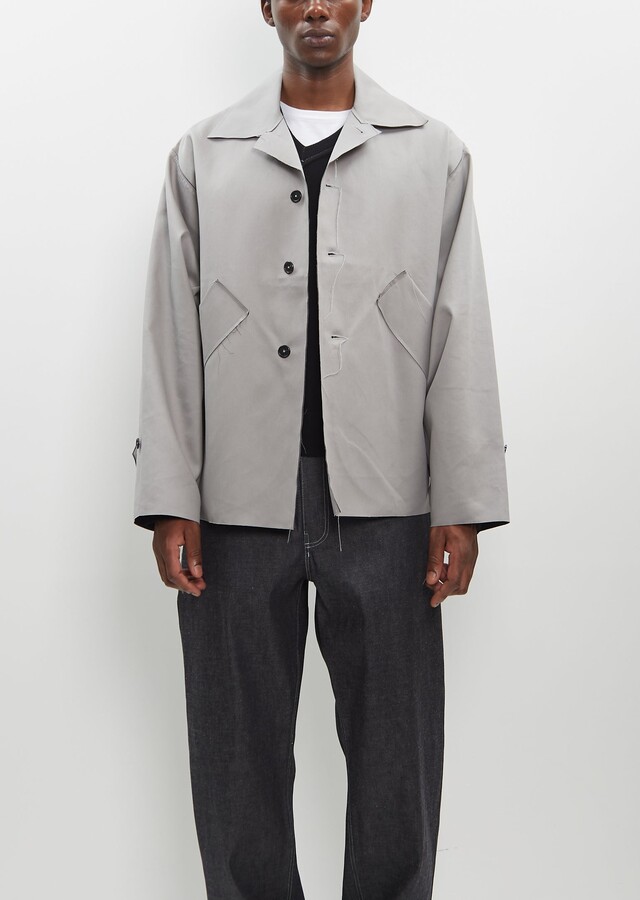 Camiel Fortgens Men Short Mac Coat - ShopStyle