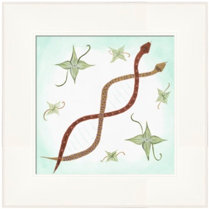 Philosofée by Glaucia Stanganelli - Naga Dna Interlaced Serpents ...