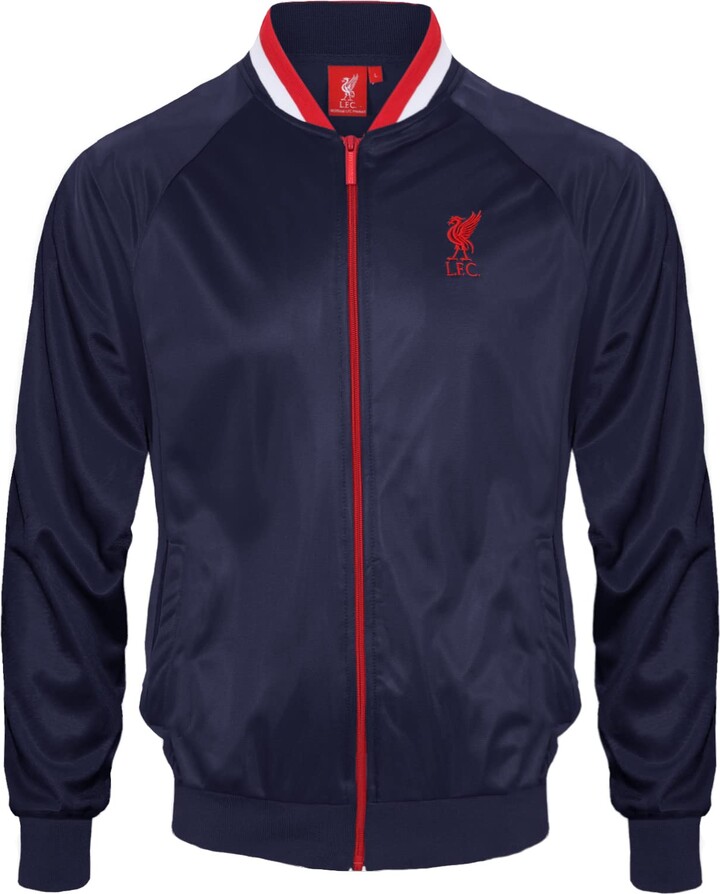 Liverpool F.C. Liverpool FC Official Football Gift Mens Retro Track Top ...