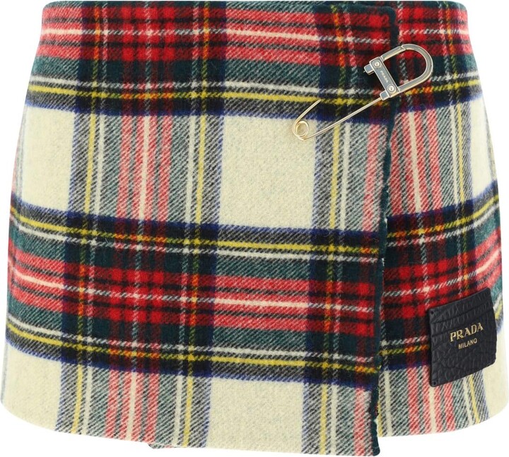 Prada Mini Skirt - ShopStyle