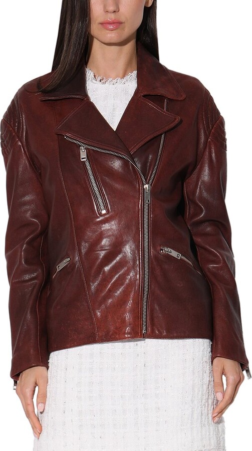 Walter Baker Alexa Leather Jacket - ShopStyle
