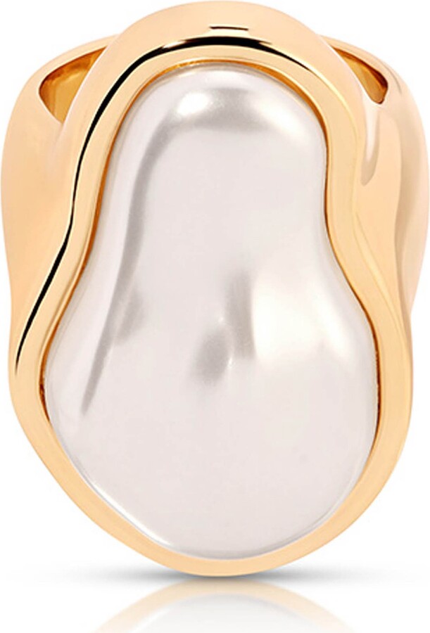 Ettika Sea Born Faux Pearl Ring - ShopStyle