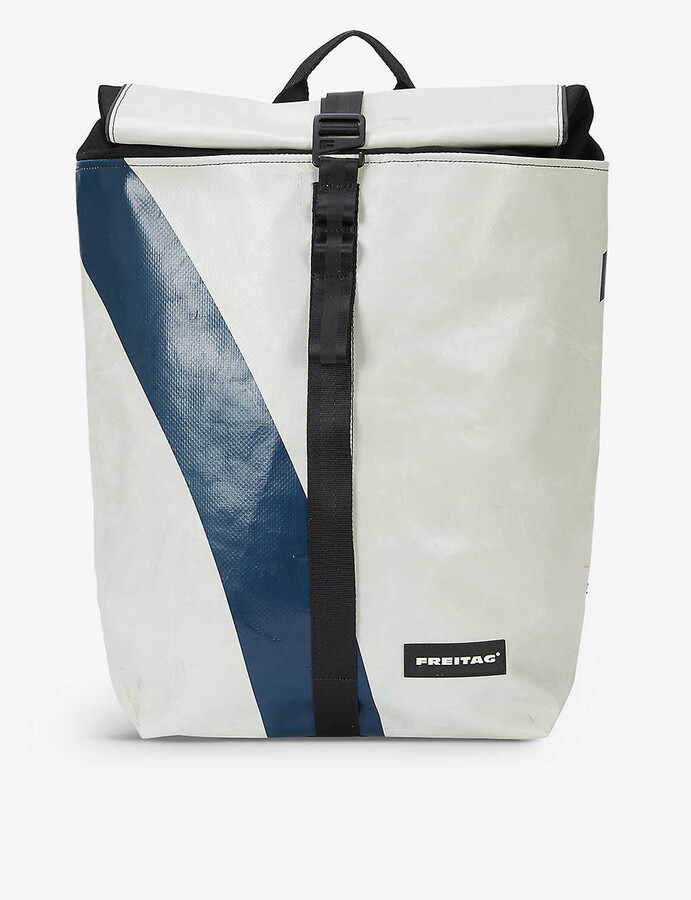 Freitag F155 CLAPTON upcycled-tarpaulin backpack - ShopStyle