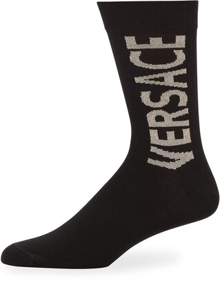 Versace Men's Logo Socks - ShopStyle