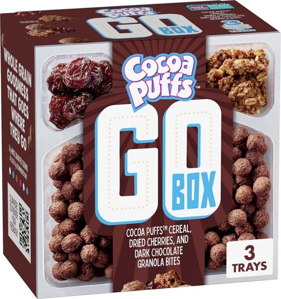 Cocoa Puffs Coco Puffs Cereal Go Box - 3ct / 7.2oz - ShopStyle Food ...