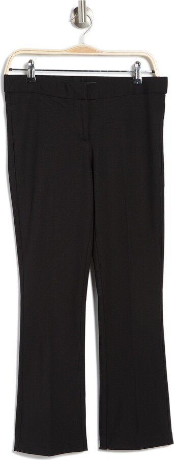 ATELIER LUXE Ponte Knit Ankle Baby Boot Pants - ShopStyle