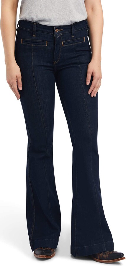 Ariat Women's R.E.A.L. High Rise Alexa Flare Jean - ShopStyle
