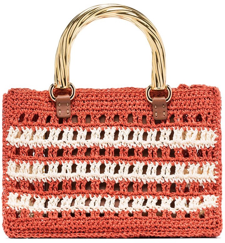 MEHRY MU Lucia mini raffia bag - ShopStyle