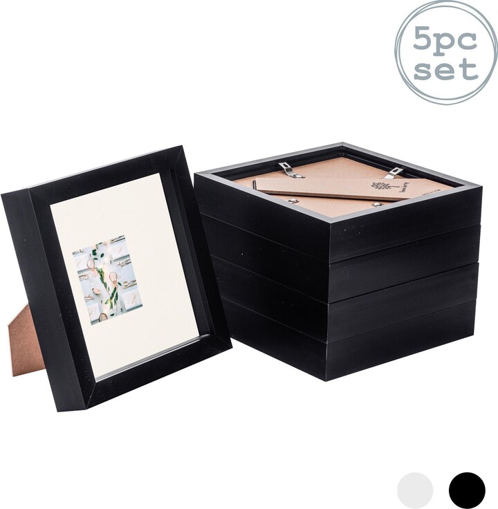 Nicola Spring 6x6" 3D Box Photo Frames 2x2" x5 - ShopStyle