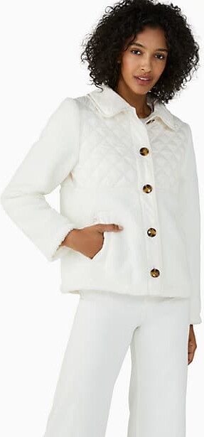 Kate Spade Fleece Jacket - ShopStyle