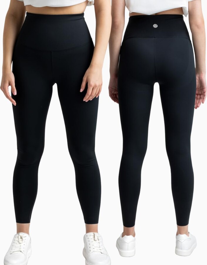 Bilbette High-Waisted Slimming Booty Sculpting Leggings Seamless Finish ...