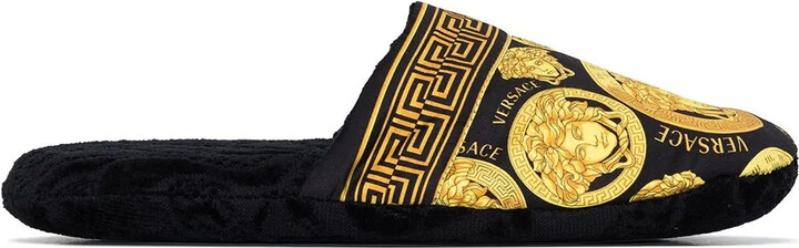 Versace Medusa Amplified slippers - ShopStyle