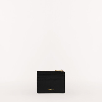 Furla Classic Card Case S Nero Black Andromeda Calf Leather With ...