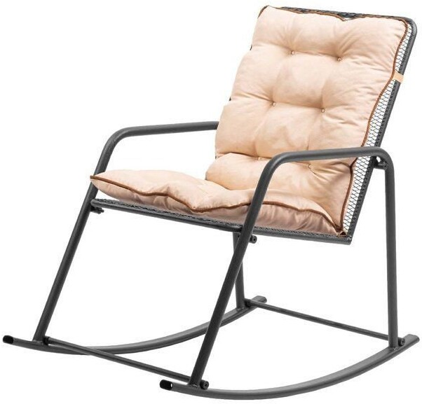 Etsy Outdoor Metal Rocking Chair, Glider Balcony Terrace Indoor Rocker ...