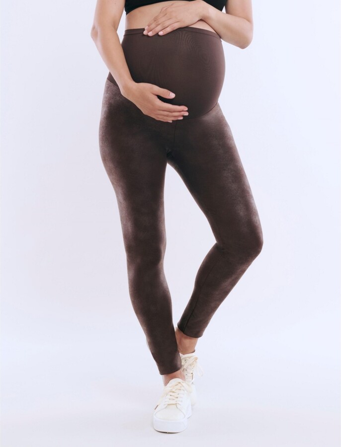 Motherhood Maternity Women's Secret Fit Over the Belly Coated Full ...