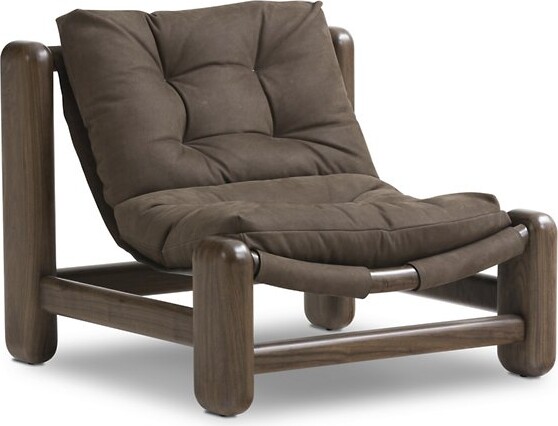 Four Hands Lucio Leather Lounge Chair - ShopStyle Armchairs & Recliners