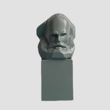 Sandra Rudolph Marx Reloaded Karl Marx Sculpture Mini Bust Unique ...