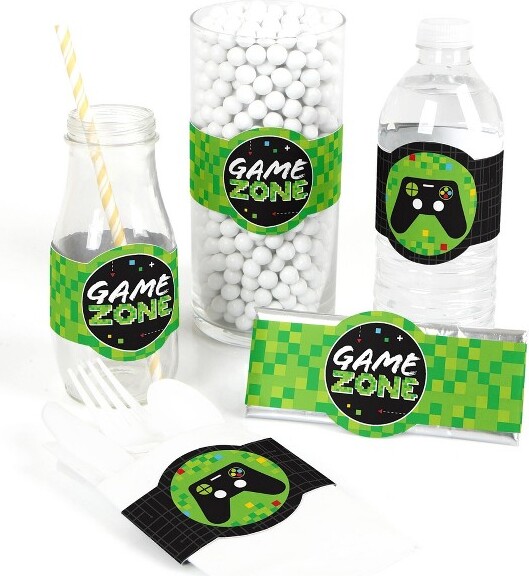 Big Dot of Happiness Game Zone - DIY Party Supplies - Pixel Video Game ...