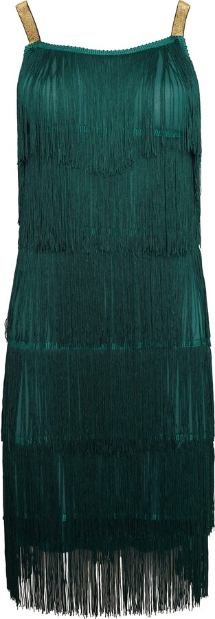 Ro Rox 1920s Tassel Flapper Dress with Headband - ShopStyle