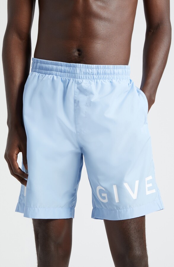 Givenchy Logo Swim Trunks - ShopStyle